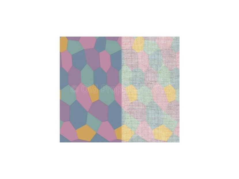 1:72 5 Color interior Lozenge (Very faded)